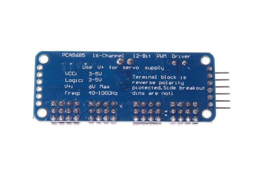 16 Channel PWM/Servo Driver IIC interface-PCA9685 for arduino or Raspberry pi shield module ...