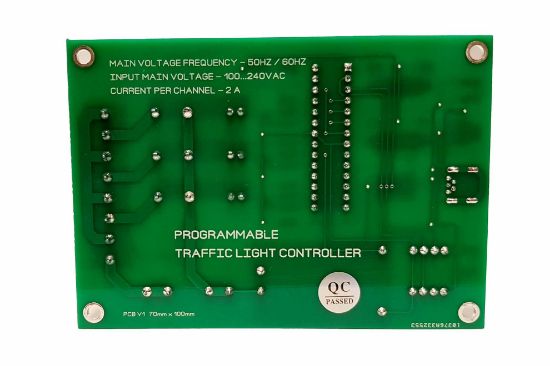 3ch Traffic Light Controller Arduino Based Programmable Board Iotmug