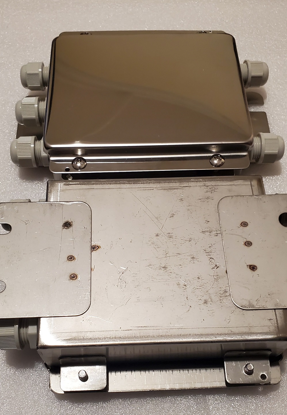 Stainless Steel Junction Box 4 Load Cells High Precision Potentiometer