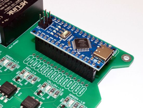 6ch Traffic Light Controller Arduino Based Programmable Board