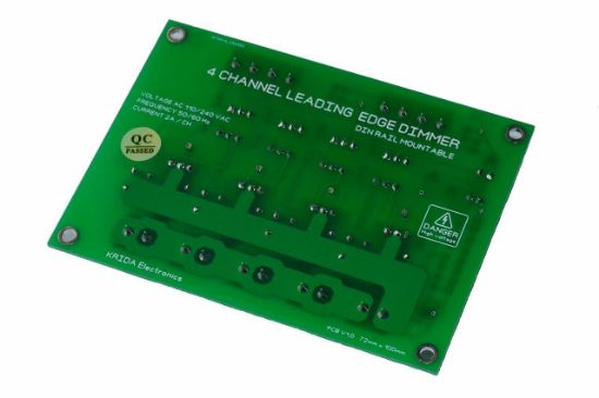 4 Channel DIN RAIL Ac Dimmer, Arduino Rasberry PI, Light Dimmer, 80v ...