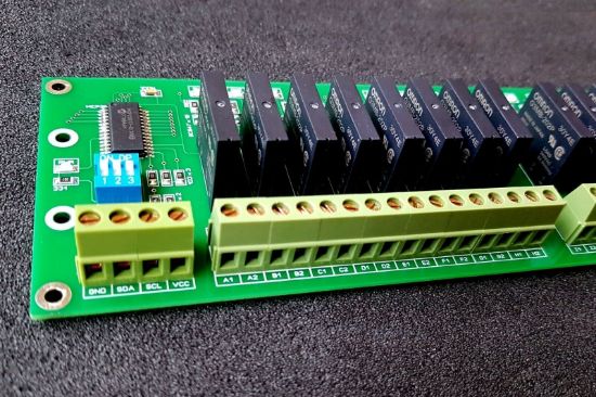 16 Channel I2C Solid State Relay Module Arduino Raspberry SSR 2A 120V ...