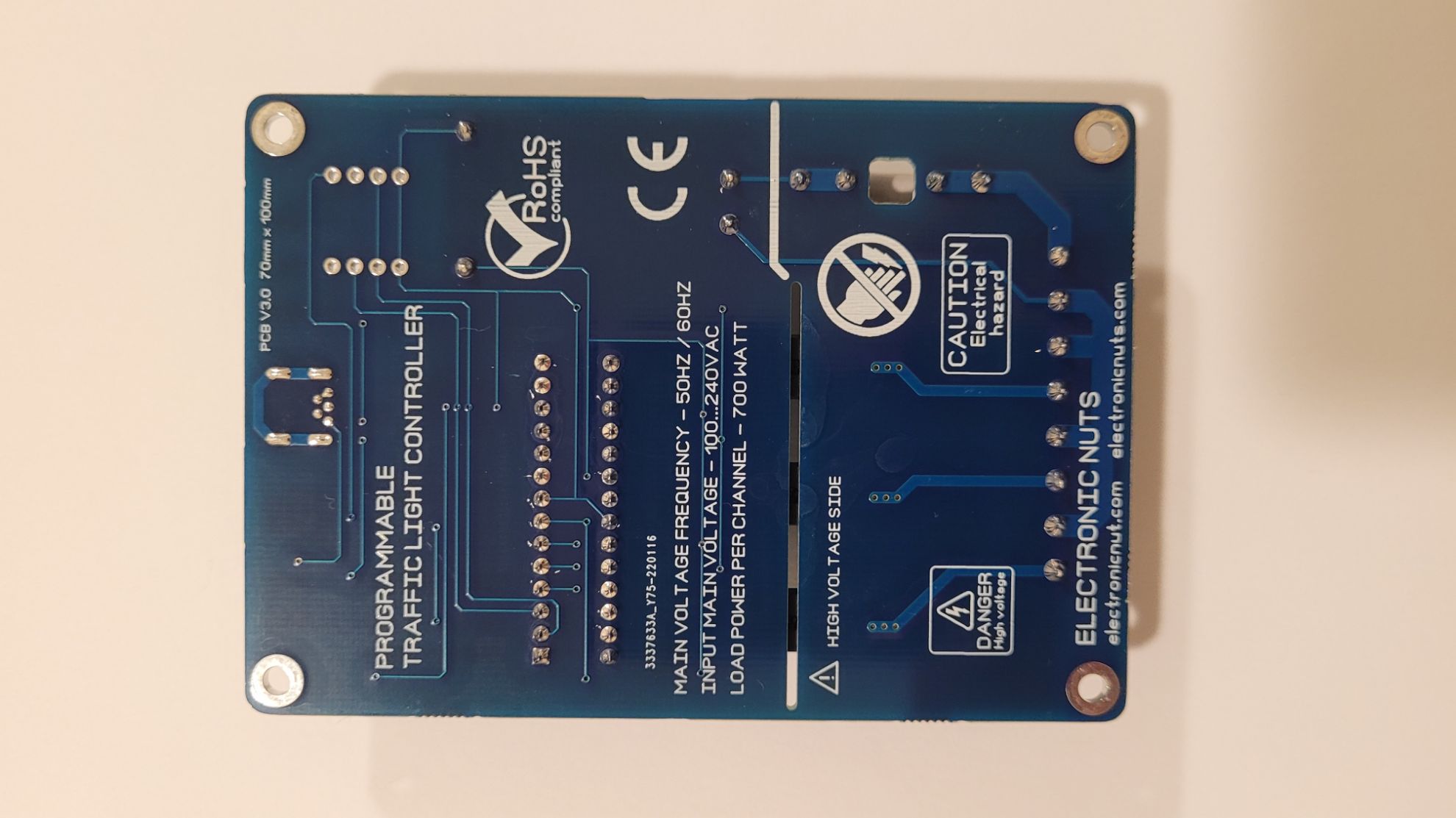 Street Traffic Light Controller Sequencer AC 100V-240V 50hz 60Hz Also ...