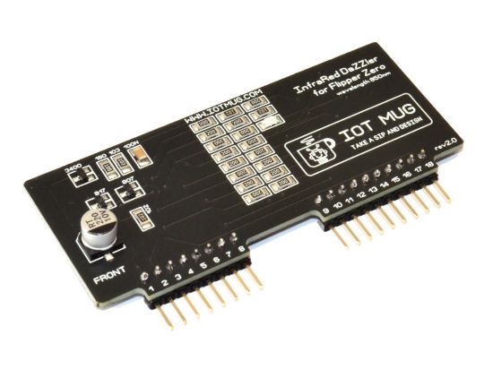 V2 Dazzler IR Blaster Expansion Board Double Eye Longer Range ...