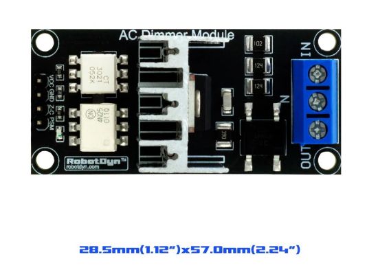 Ac Programmable Light Dimmer Module Controller Board For Arduino ...