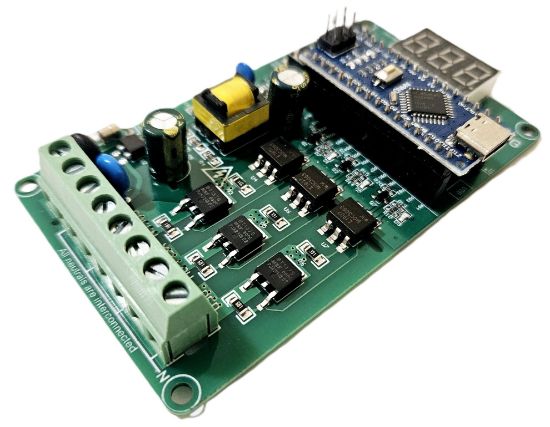 Traffic Light Controller Sequencer Changer 3 Channel 110/240V AC Loaded ...