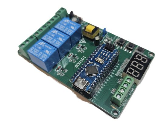 3 Channel EMR Light Controller 2 Button 99+ Modes (Arduino-Based ...